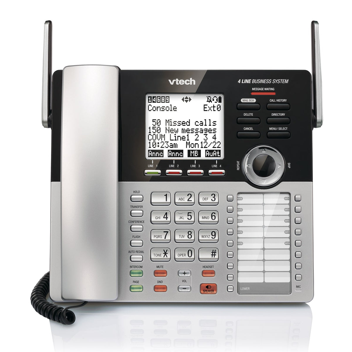 VTECH 4 Line Analog Wireless Control Console – The Local Telephone ...